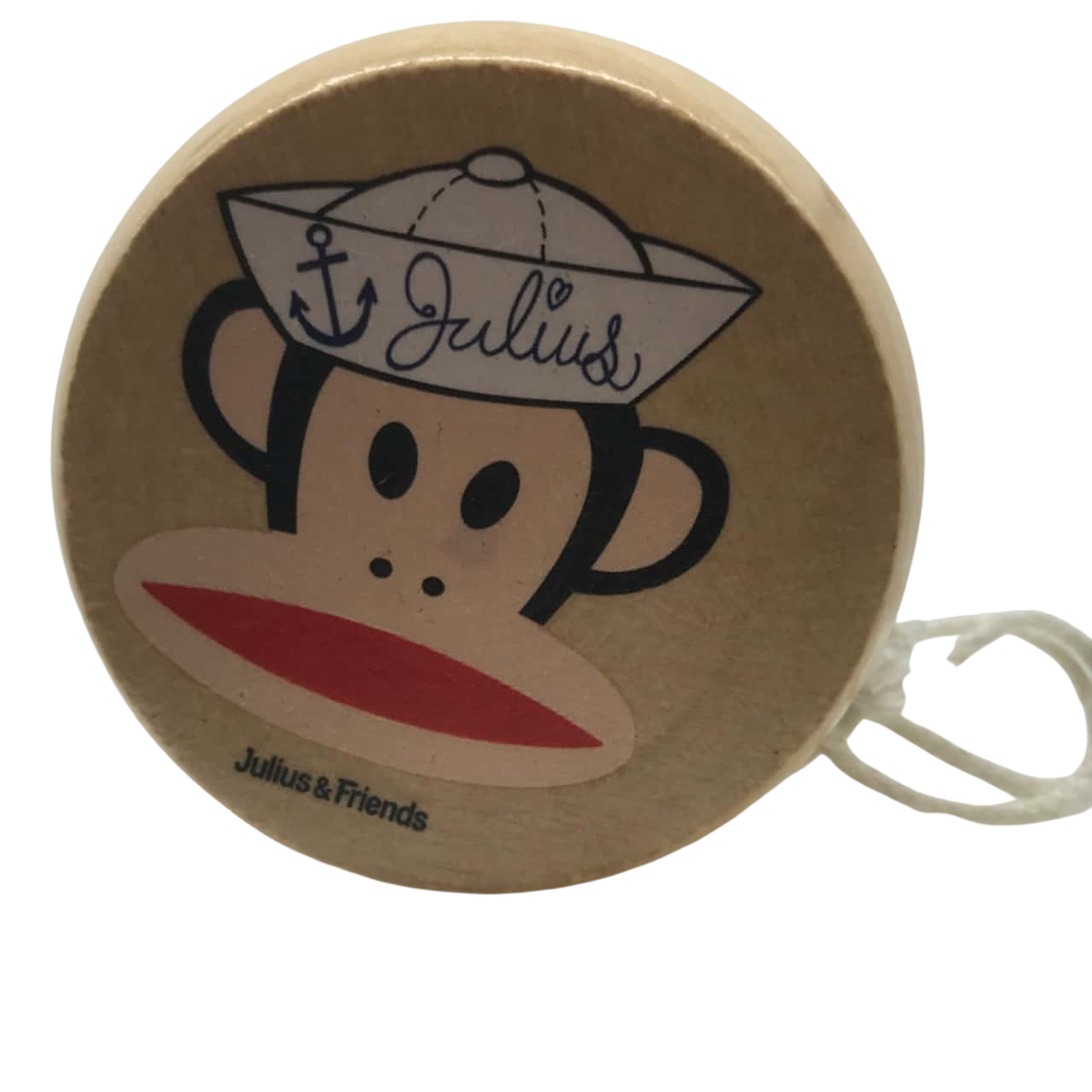 Quirky Julius & Friends Wooden Yoyo (Paul Frank Monkey?)-1567489