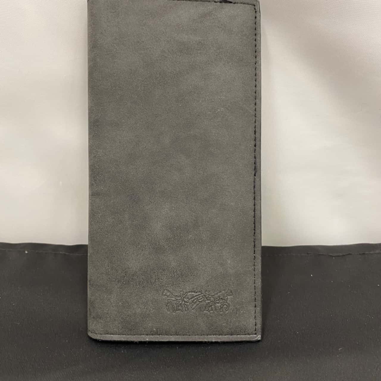 Women's Light Faux Soft Leather Wallet Grey
