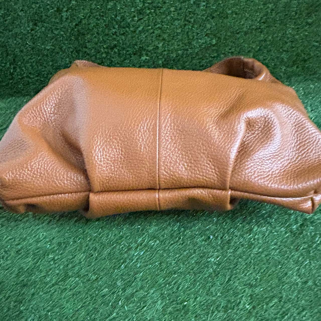 Bee Leather Co. Penelope Tan Leather Shoulder Bag
