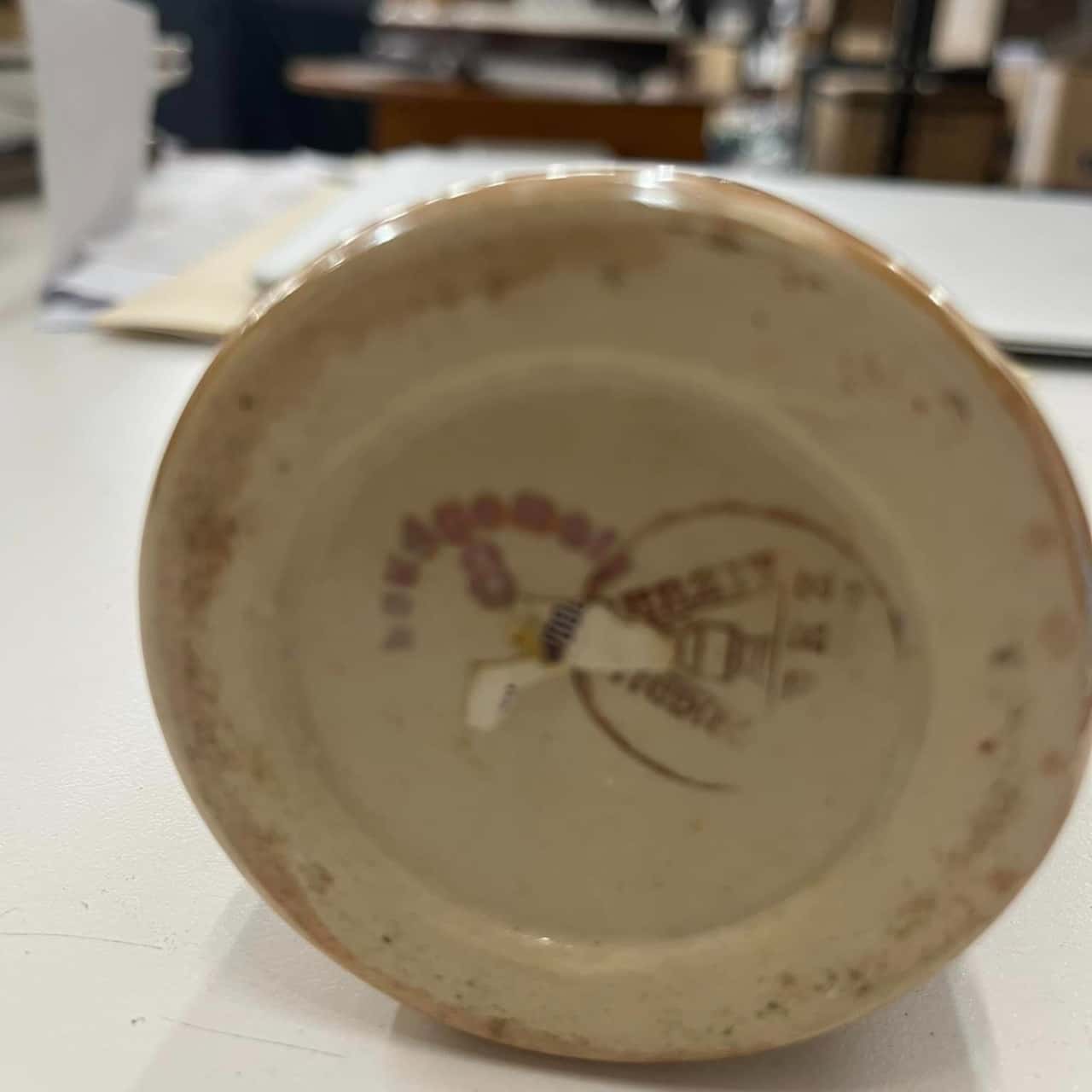 Vintage Gerzit Gerz Porcelain Beer Cup Stein Monk