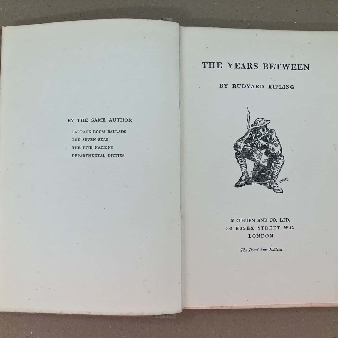 The years between, Rudyard Kipling