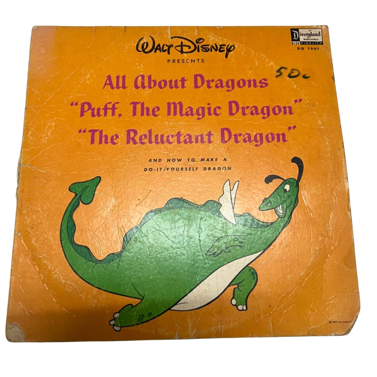 Walt Disney All About Dragons 12”