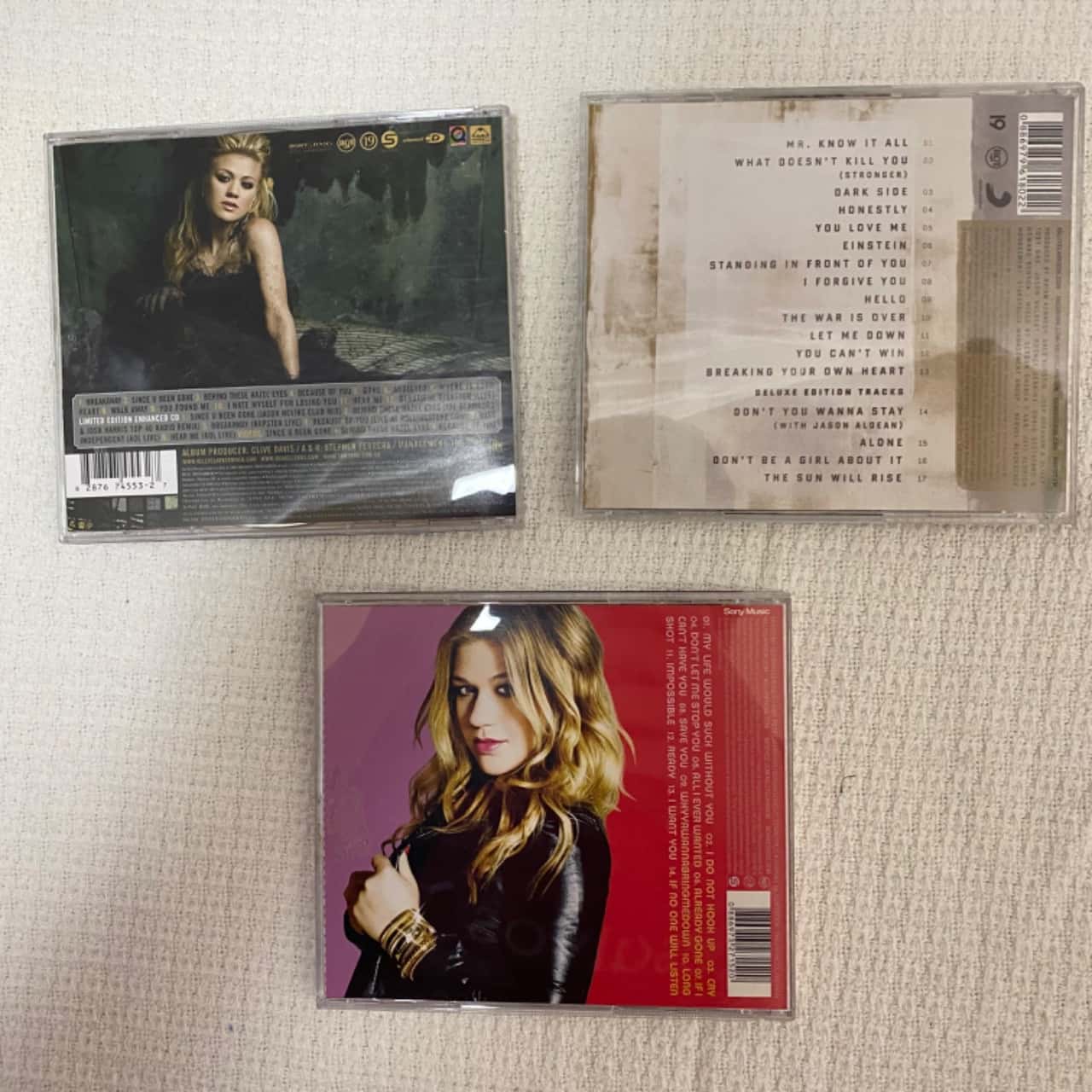Kelly clarkson CD set
