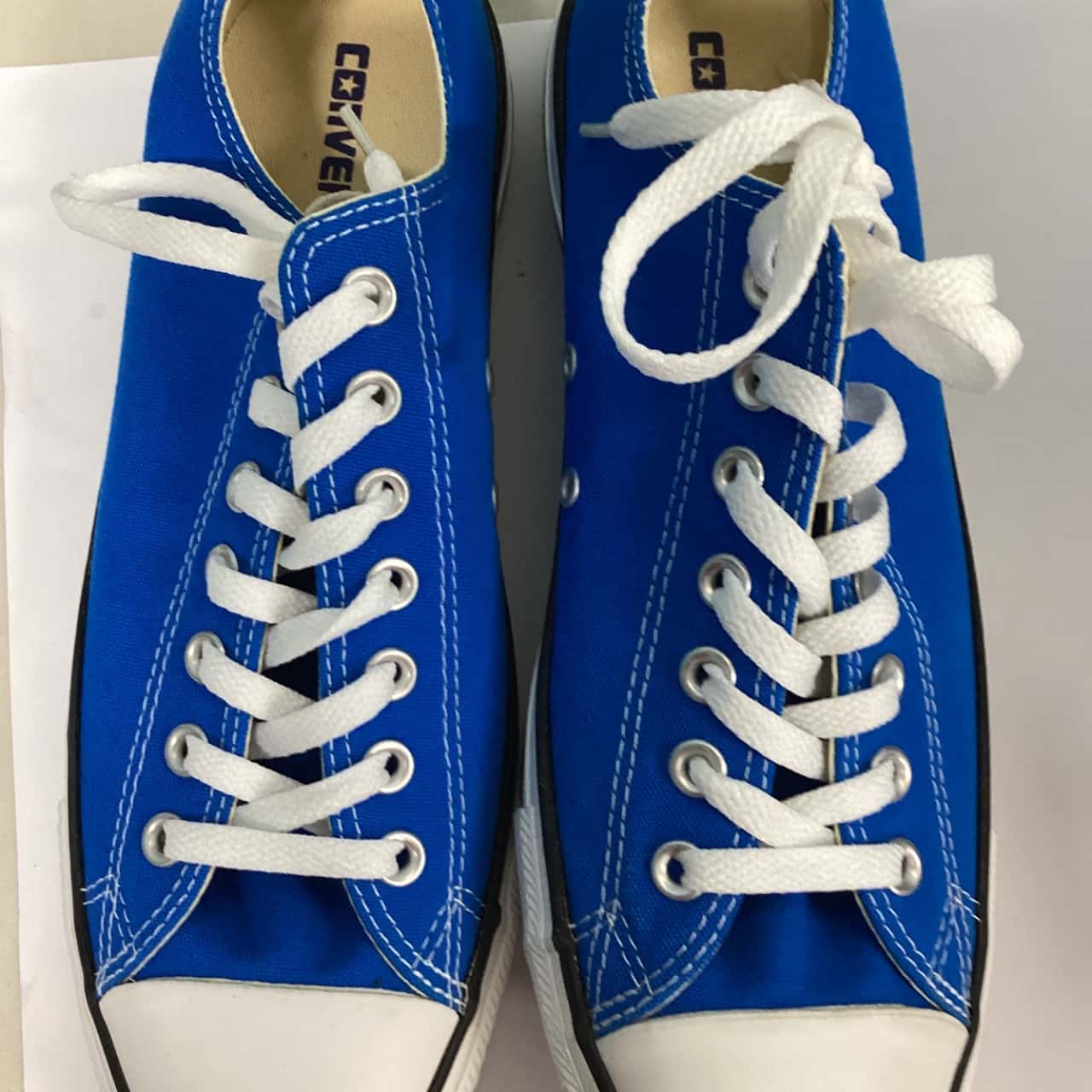Converse Unisex Size 10 / 12 / 44 Blue / White (s)