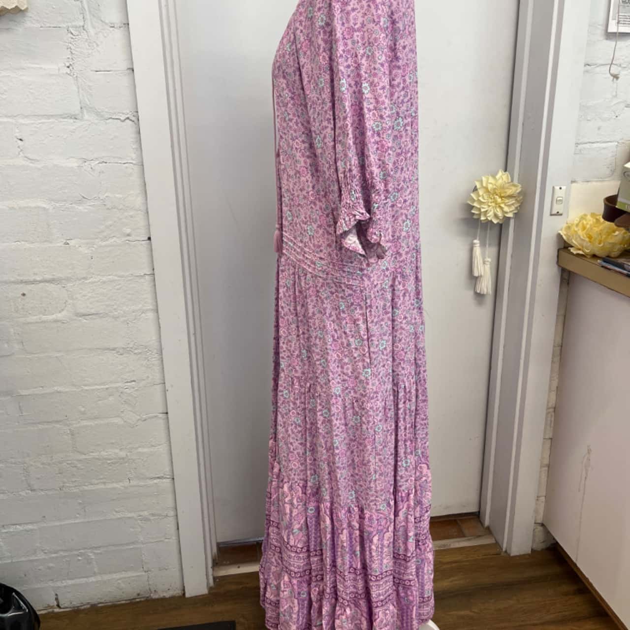 Jaase Pink and mauve Maxi dress S (s)