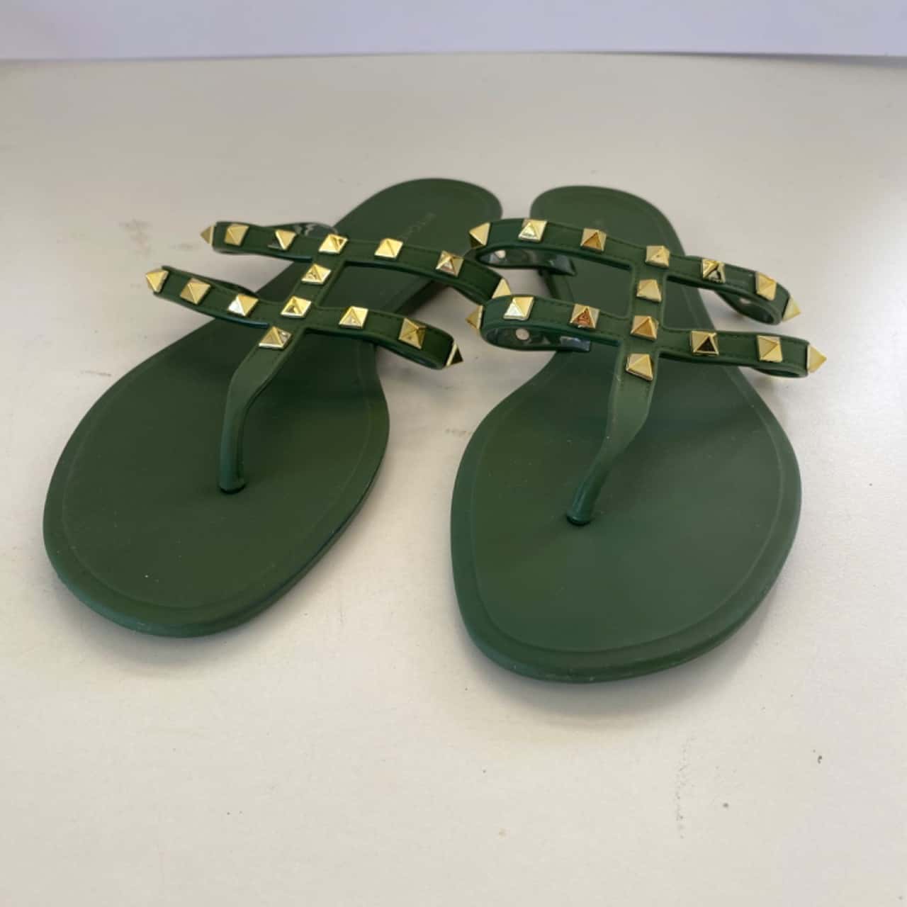Witchery Green River Sandals Flats Size 8