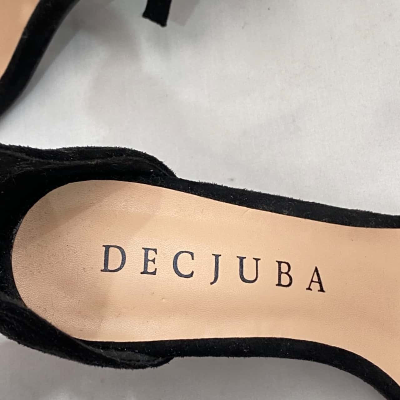 BNWT Decjuba High Heels Black Strappy Shoes SIZE 39 - RRP $79.95