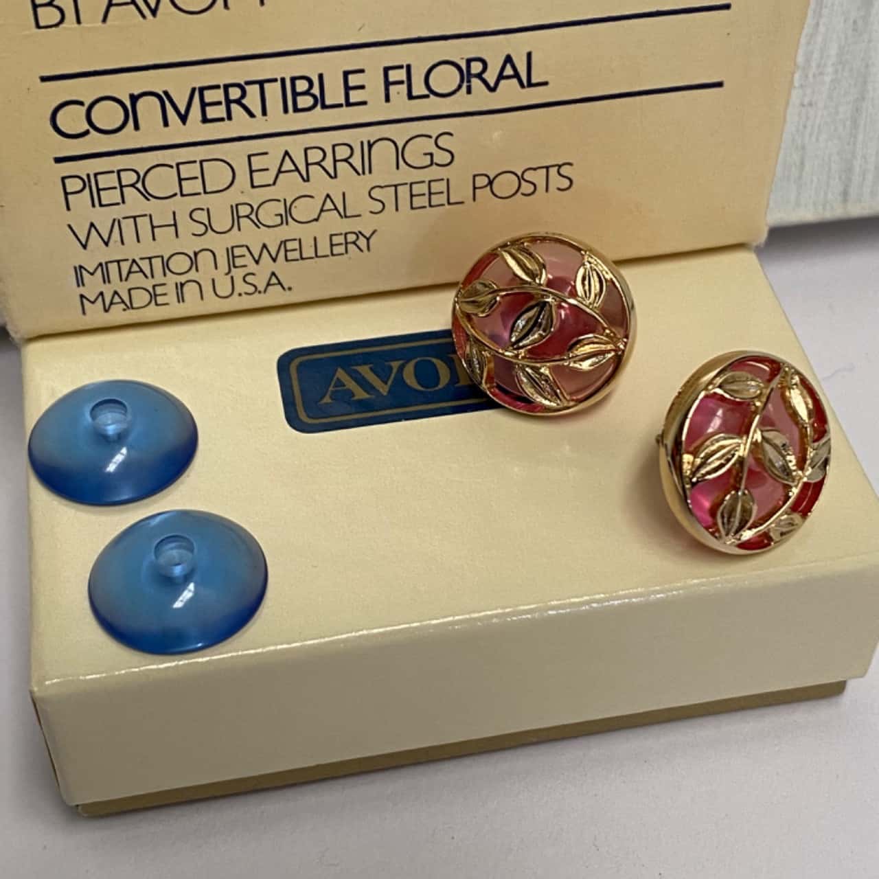 Vintage AVON Changeable Earrings (s)