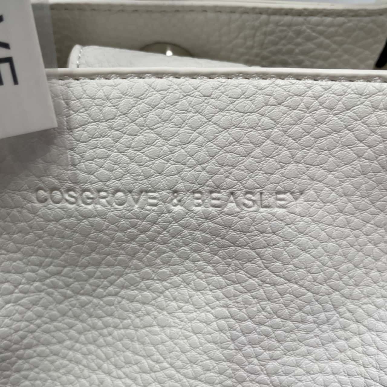 Cosgrove & Beasley Womens Handbag White