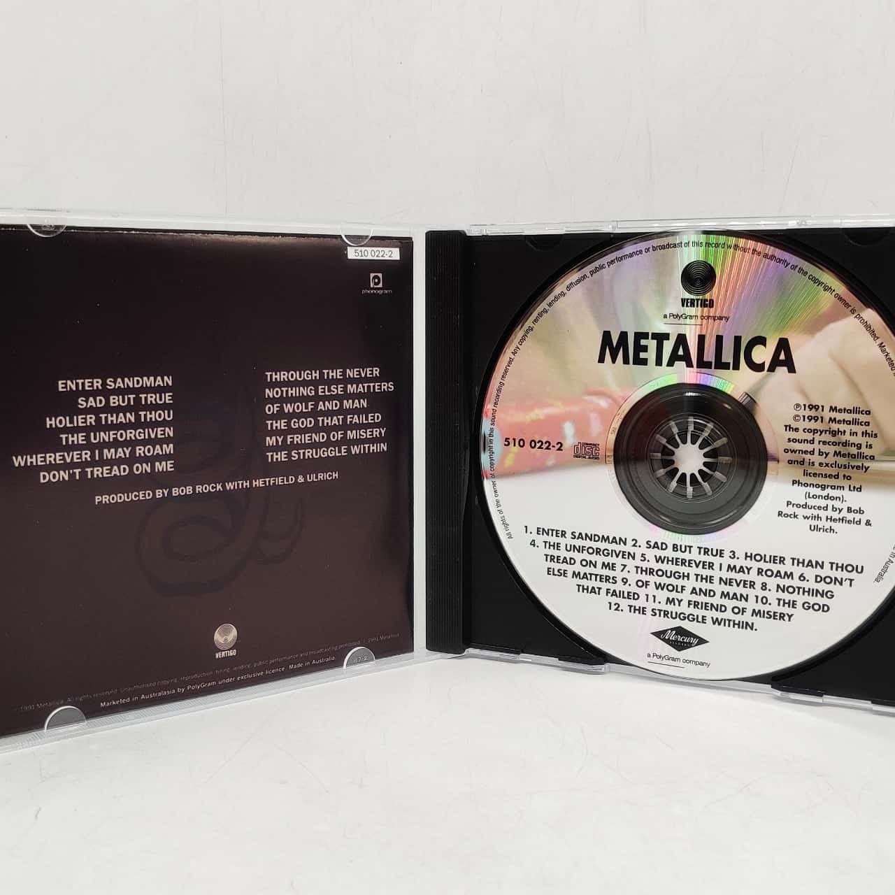 Metallica - Metallica CD (s)