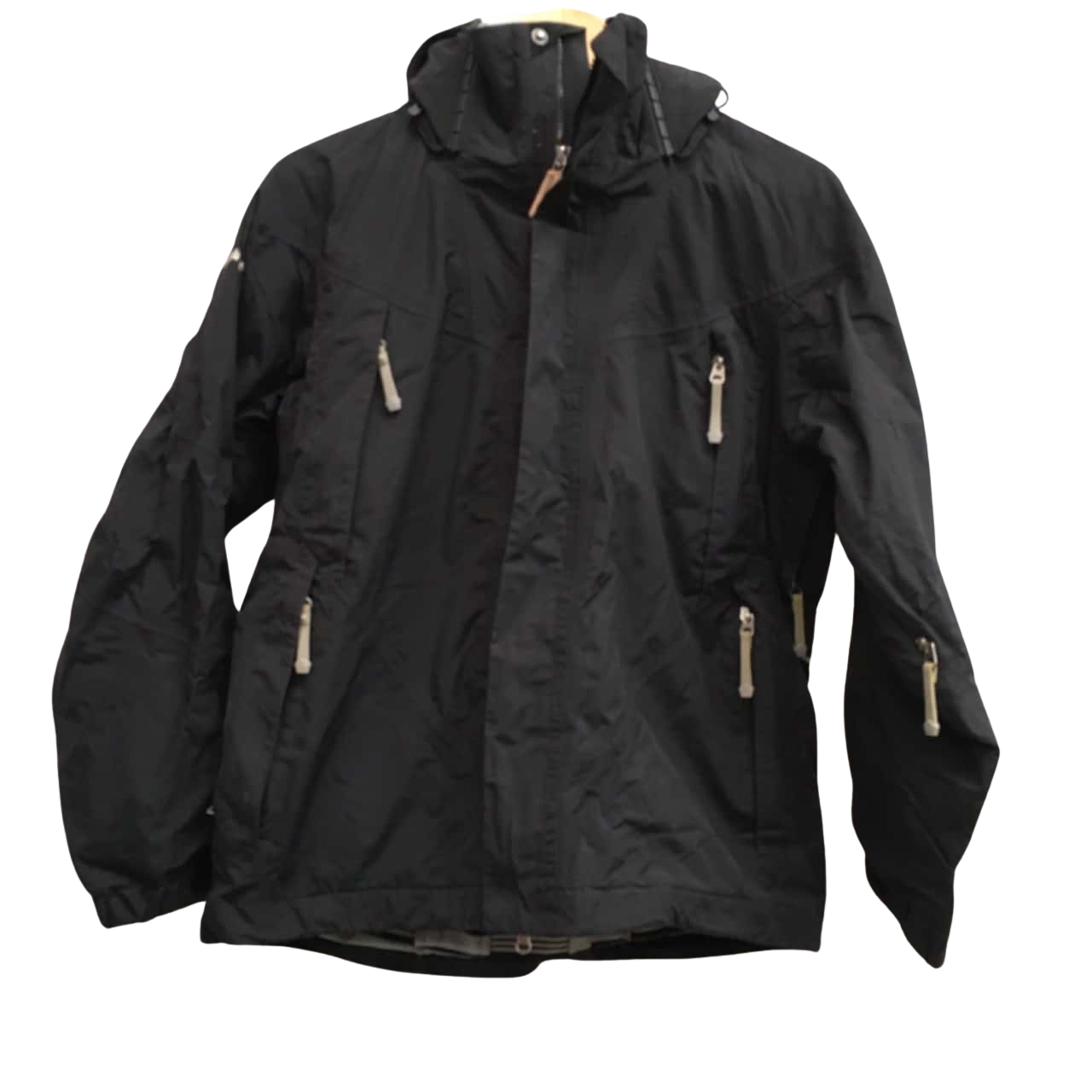 Womens Size S Performance Bonfire Jacket Black / Grey