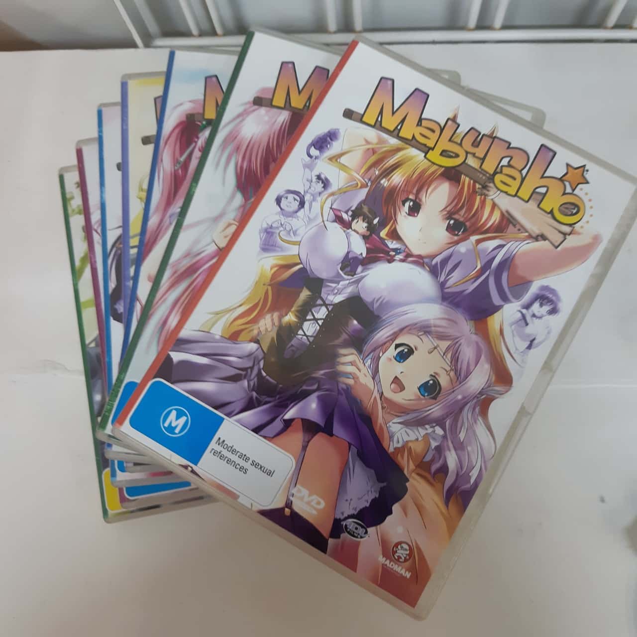 Maburaho Anime DVD 1-7 Set.(s)