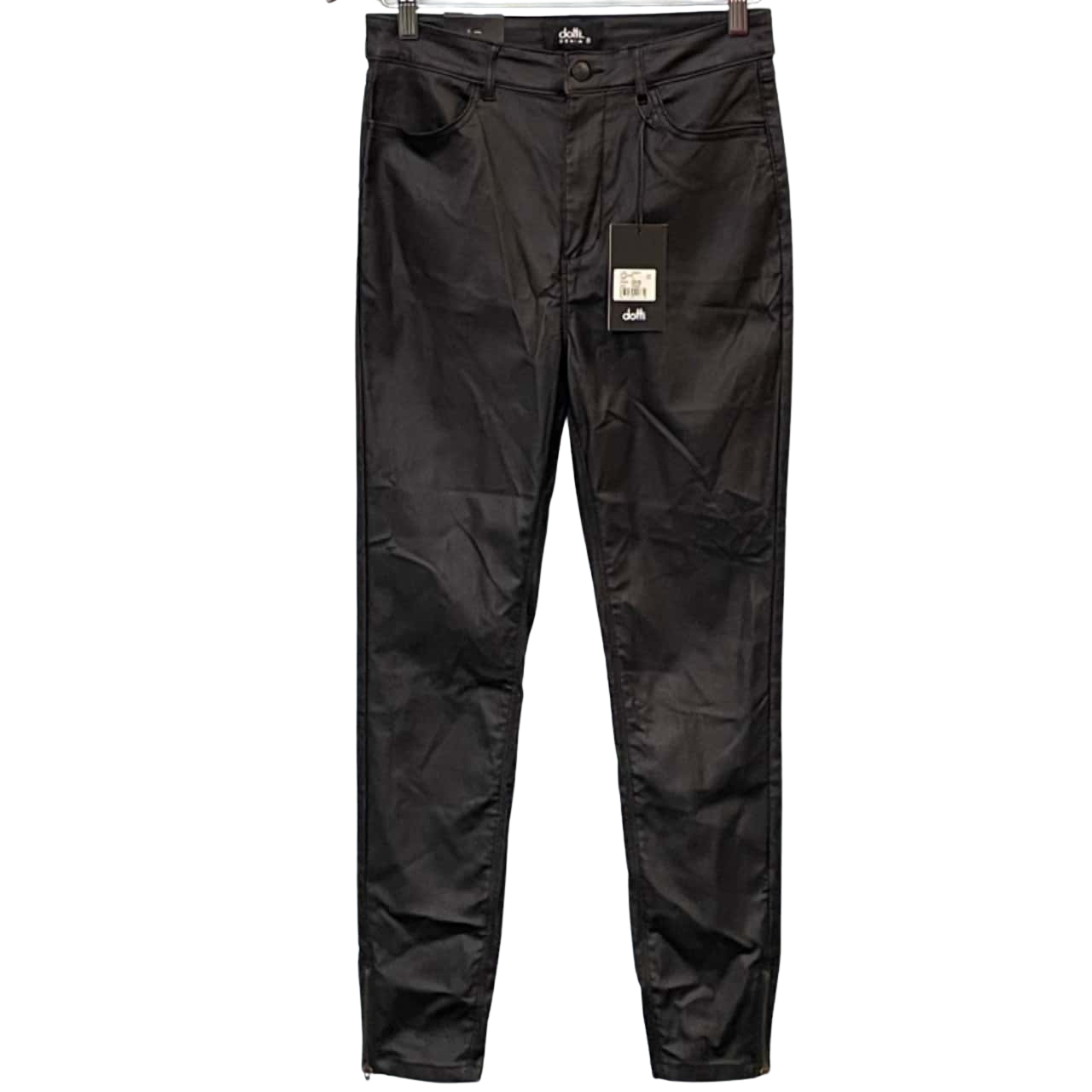 Dotti Womens Size 11 Cropped / High Waist / Skinny Black (s)