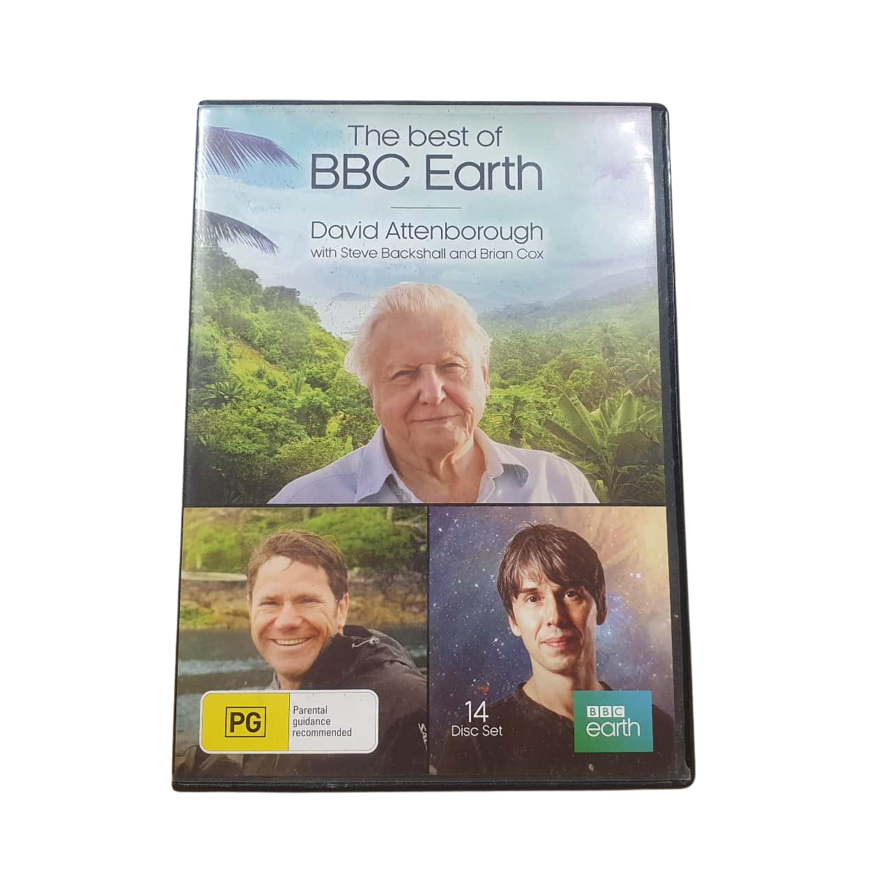 The Best Of BBC Earth 14 DVD Set - David Attenborough With Steve Backshall & Brian Cox Region 4