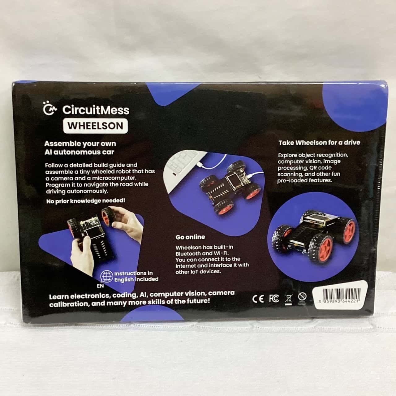 CircuitMess Build & Code A1 Self Driving Car Age 11+(s)