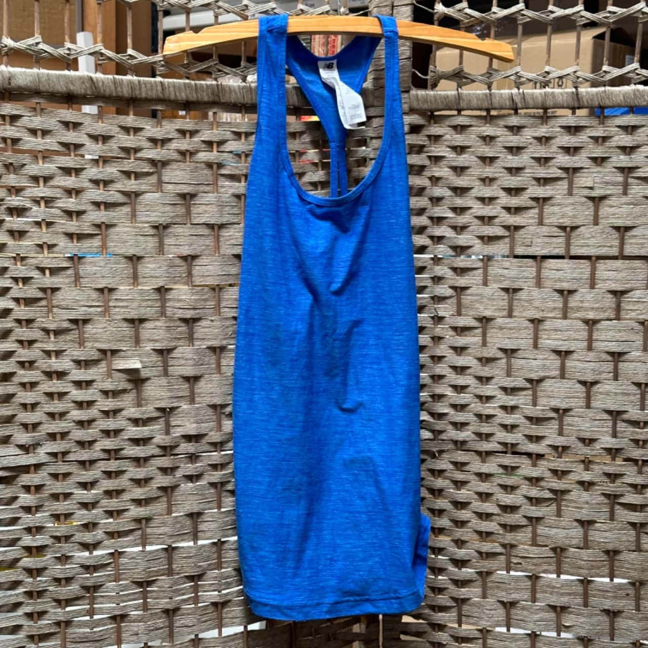 NEW BALANCE Tank Top Size 12 Blue