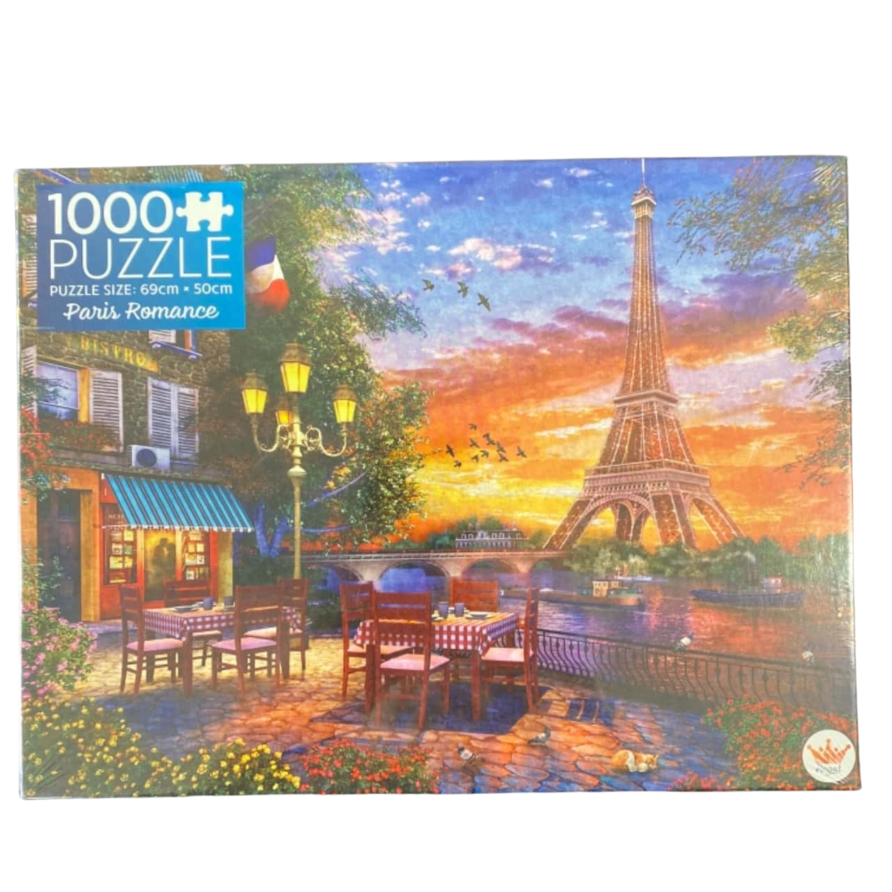 Regal 1000 Piece Paris Romance Jigsaw Puzzle - New Sealed