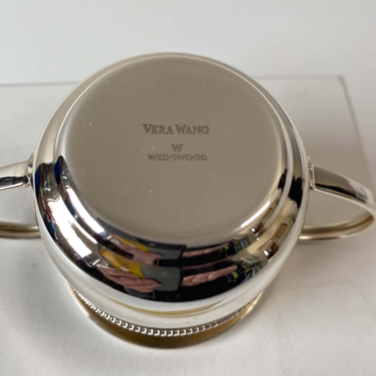 Wedgewood Vera Wang Infinity Silver Plate Baby Cup (s)