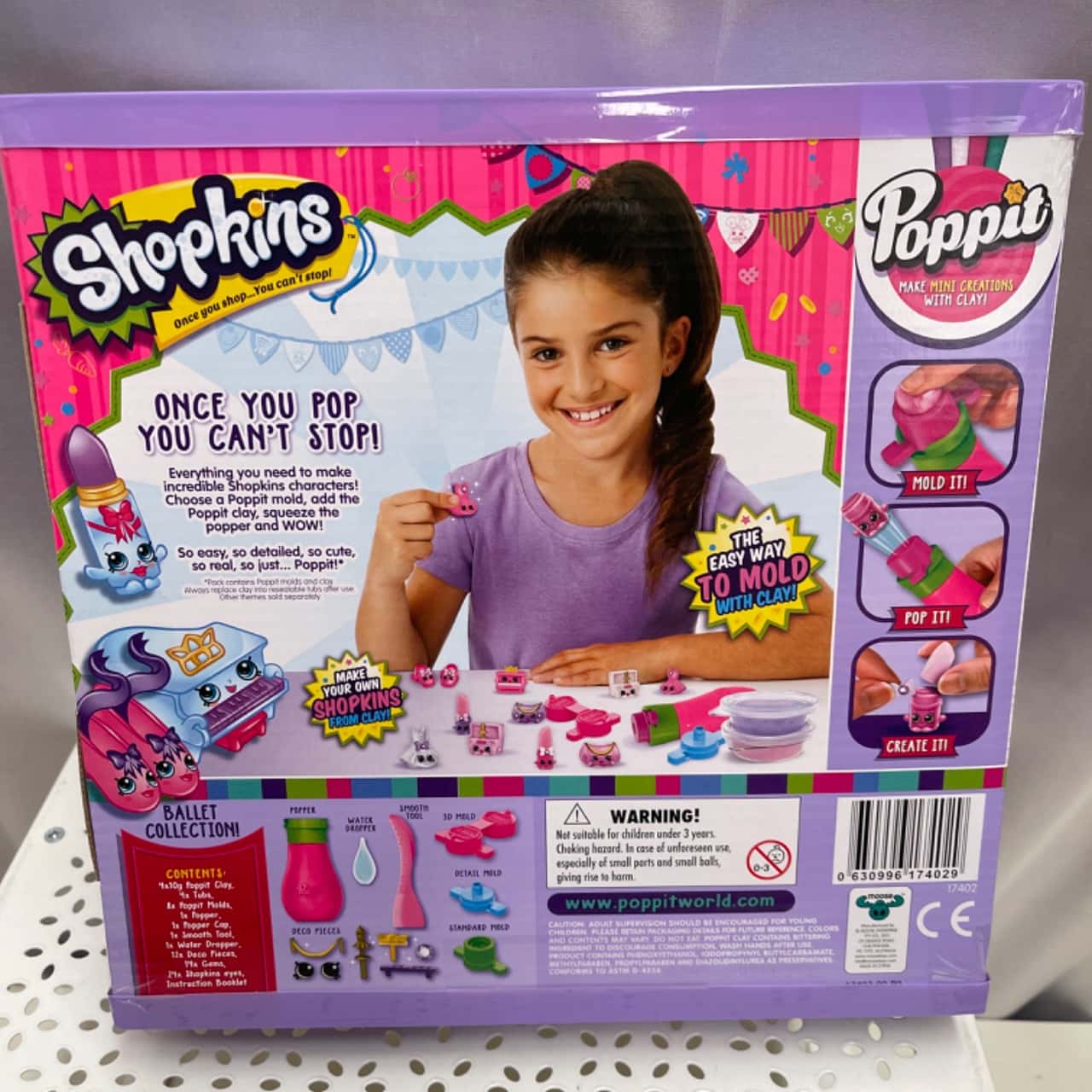 Shopkins Clay Activity Pack NIB(s) - New With Tags | Salvos Stores