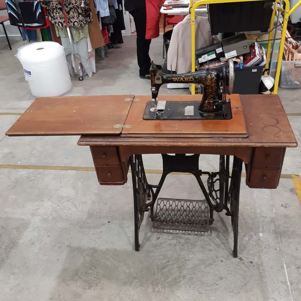 Antique Treadle Sewing Machine