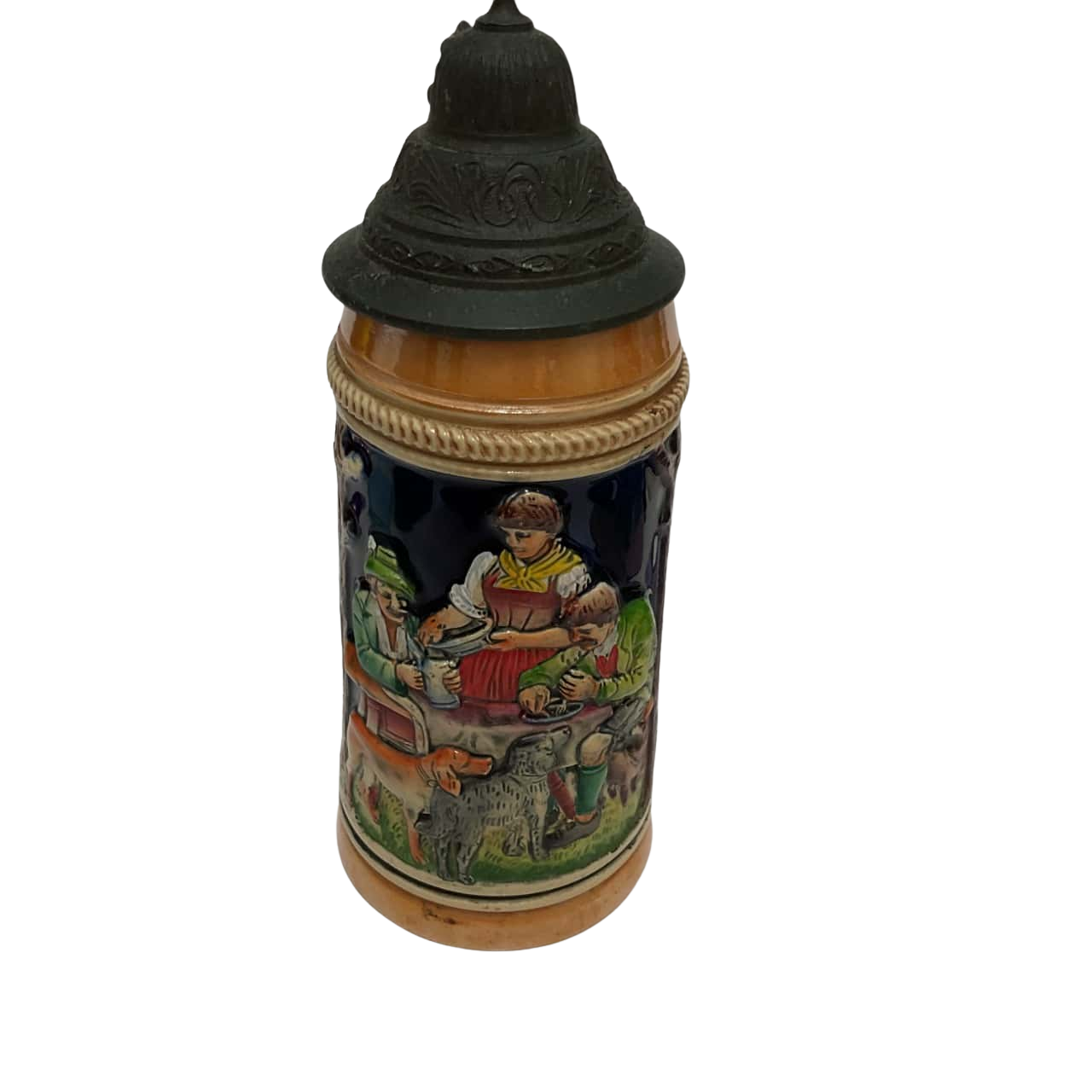Albert Jacob Thewalt Lidded Beer Stein Large(s)