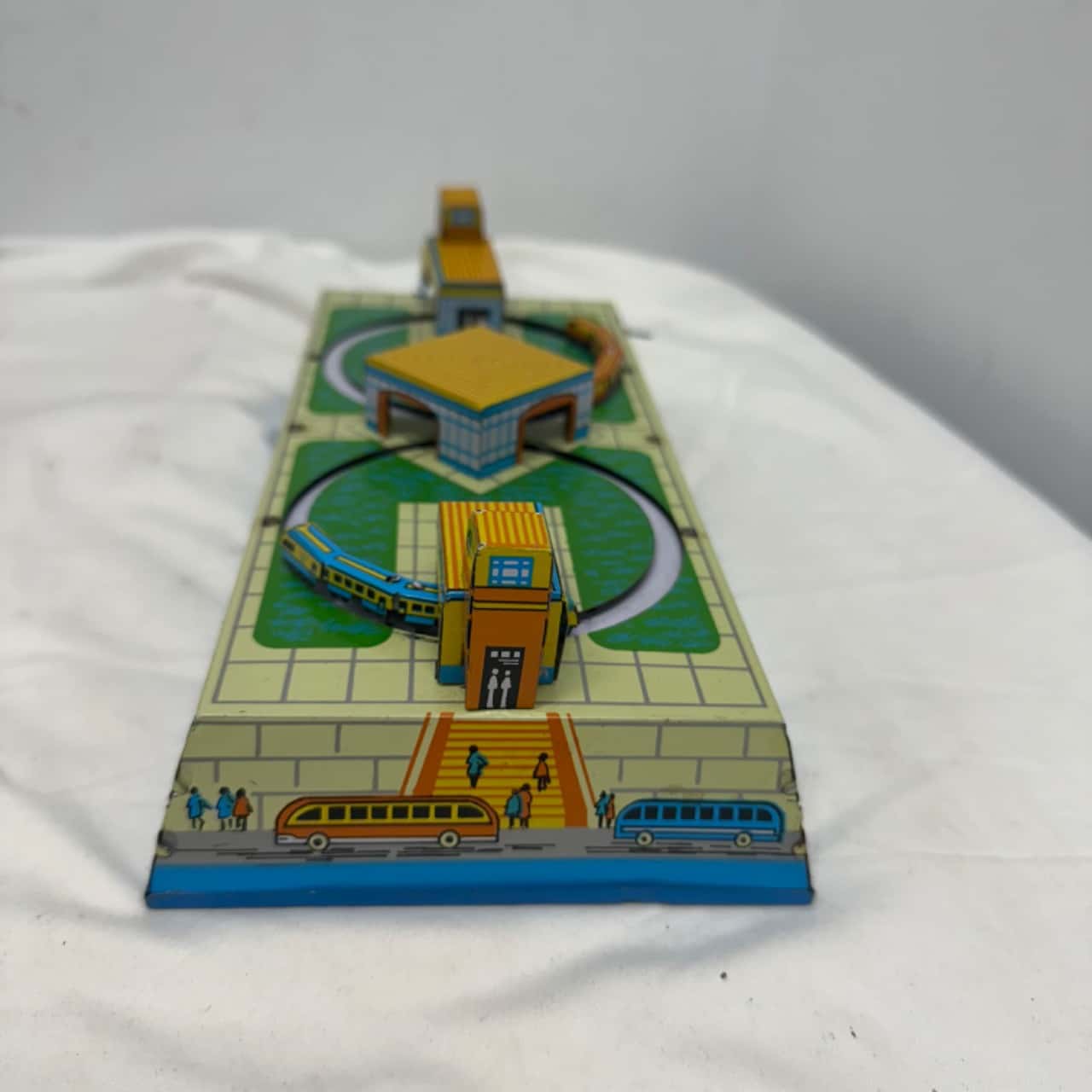 Vintage Metal Wind up Train No Key