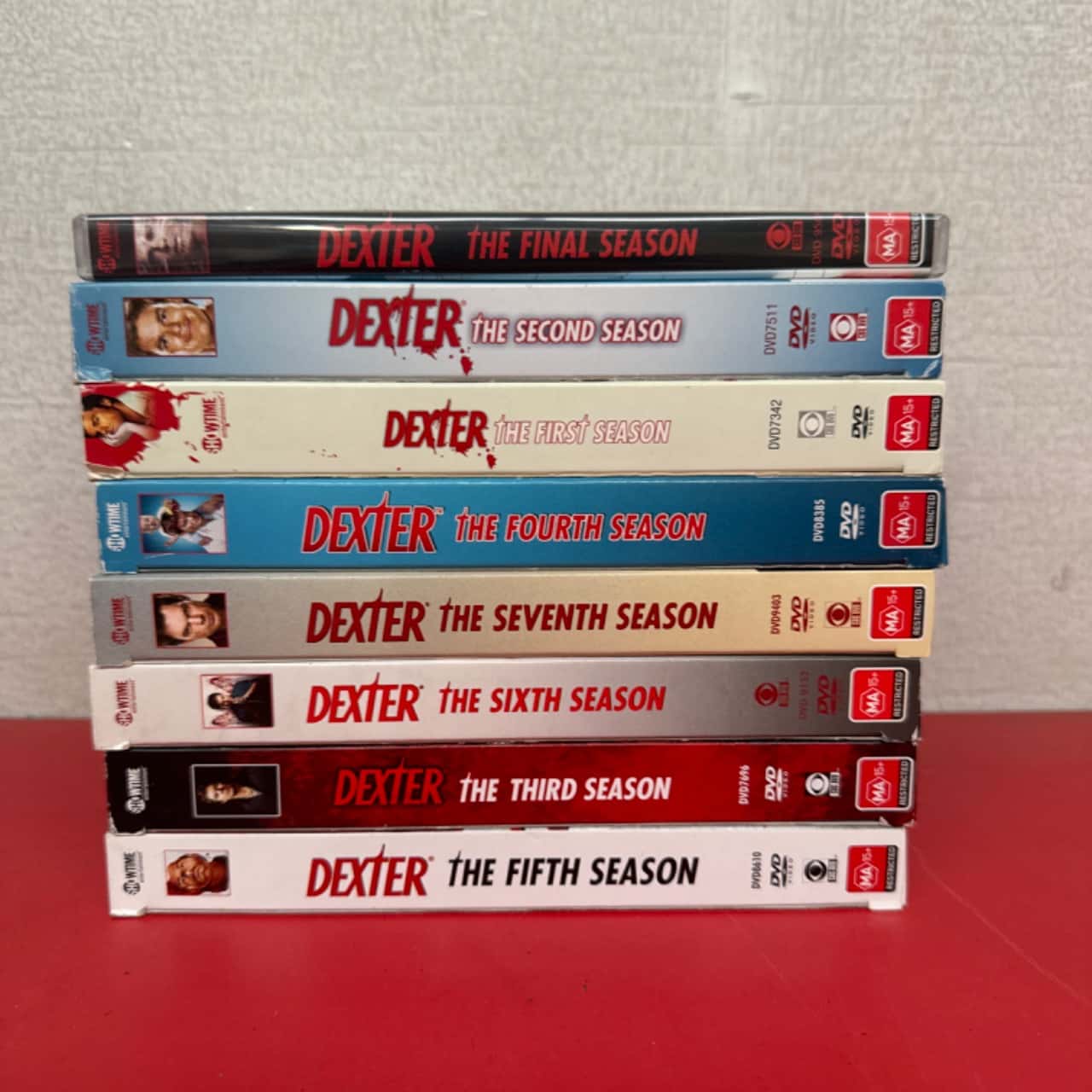 Dexter 1-8 dvd collection (s)
