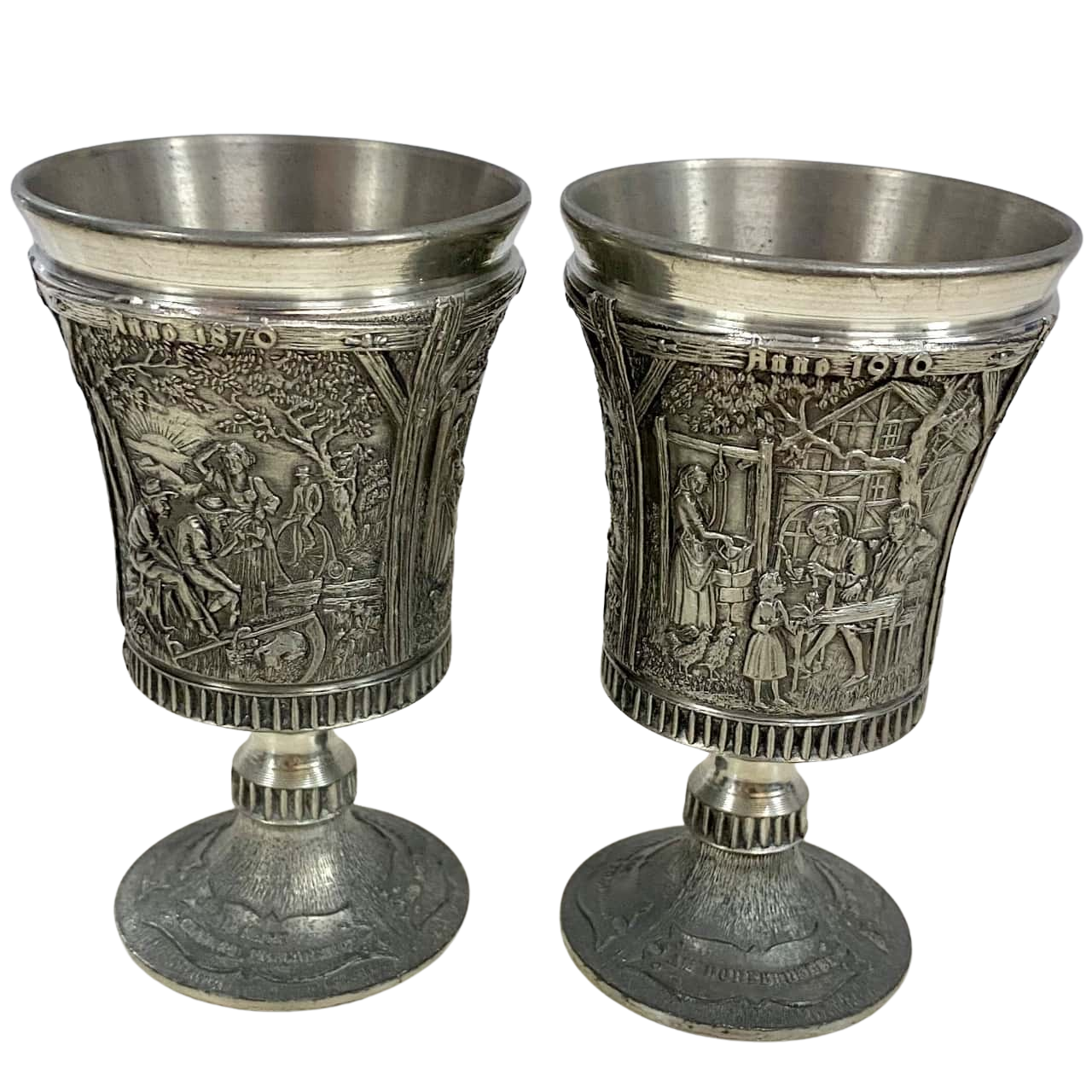2 x Pewter Goblets(s)