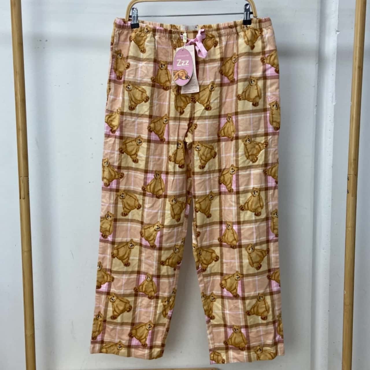 Peter Alexander Pink Teddy Pj Bottoms Size XL(s)