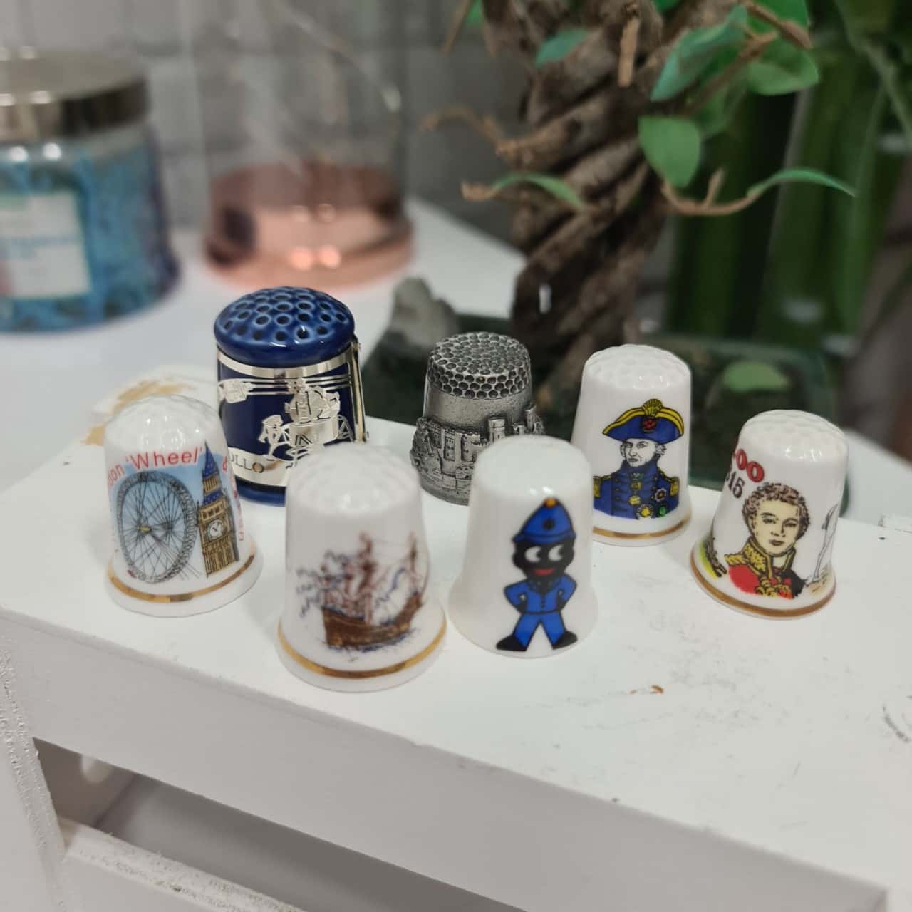 Collectable England and USA Thimbles(s)