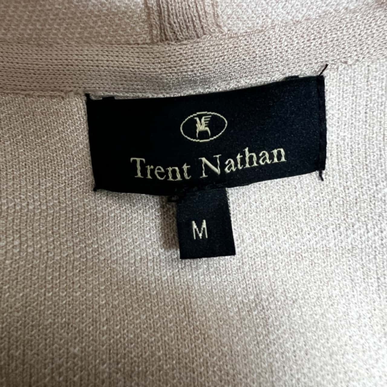 Trent Nathan Jacket - Size M - Cardigan - Cream (s)