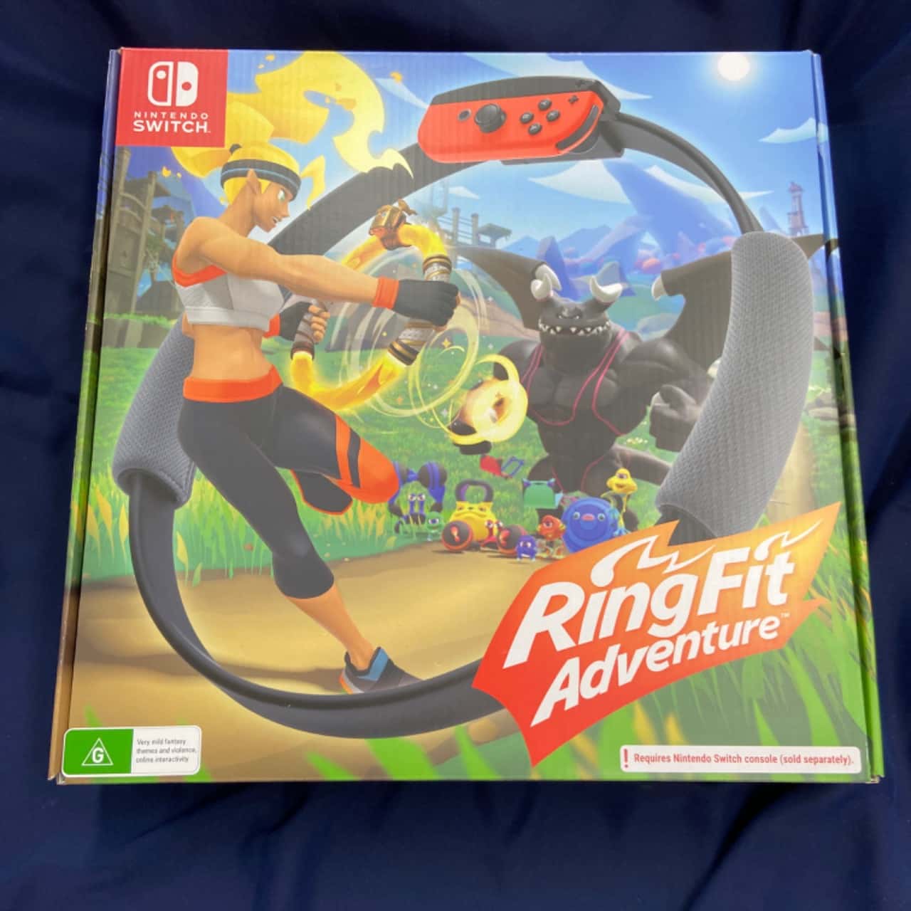 Nintendo Switch Ring Fit Adventure, G rated(s)