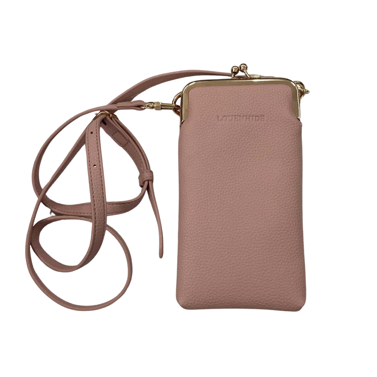 Louenhide Womens Cross Body Pink Phone Pouch(s)