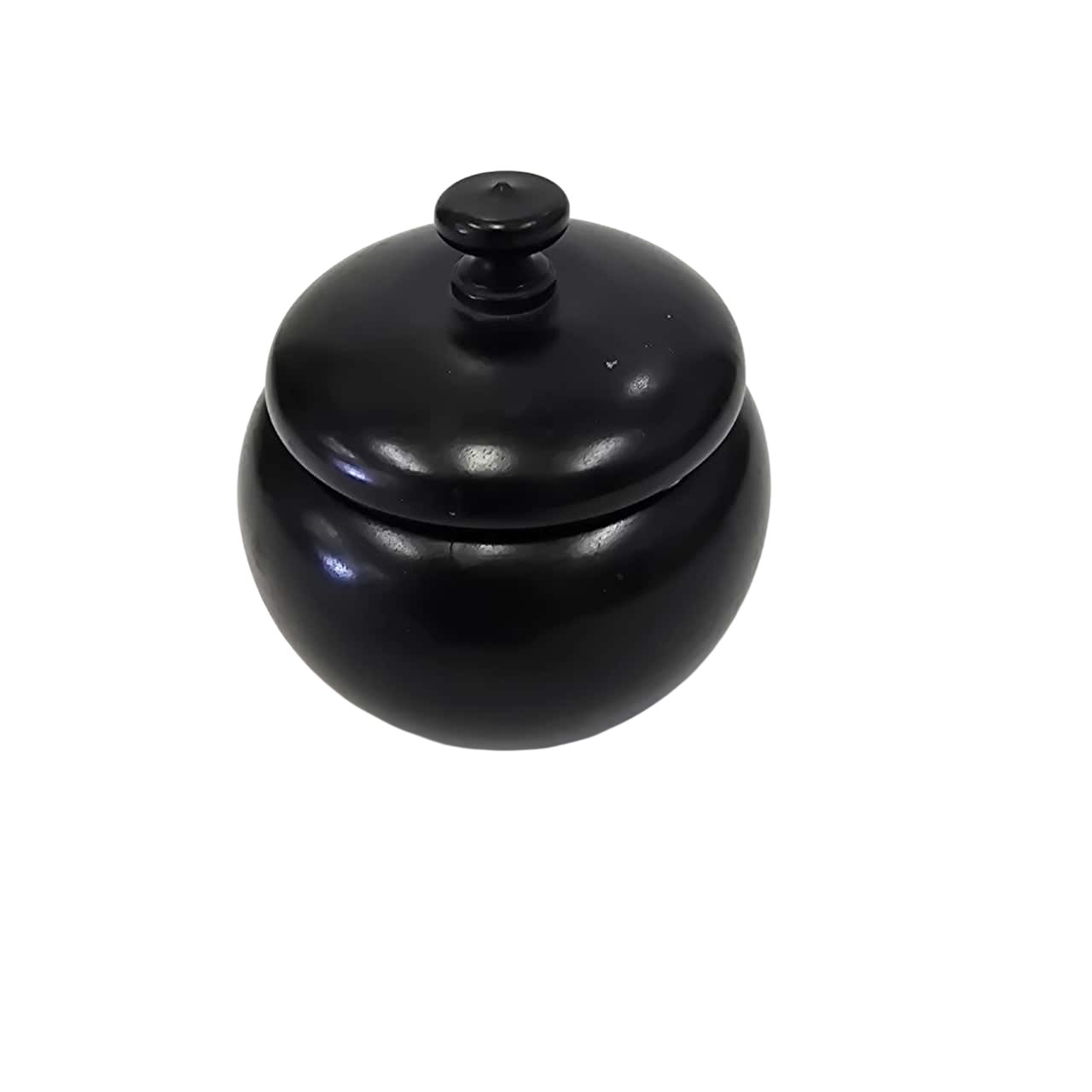 Antique Victorian Ebony Pot (s)