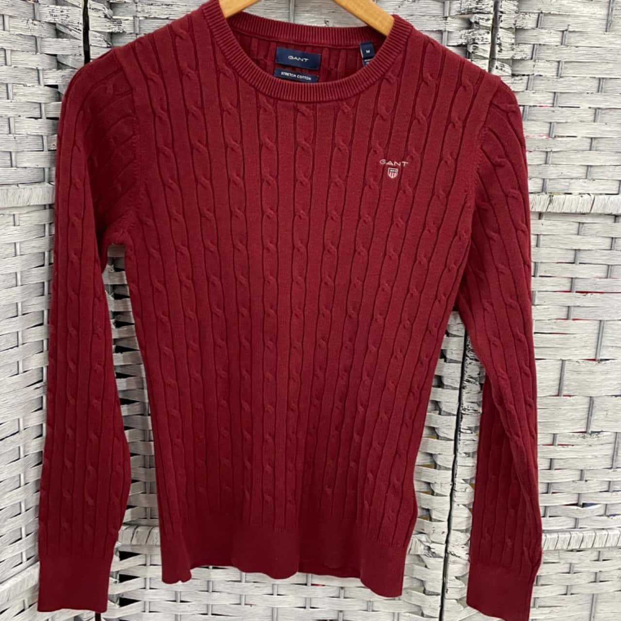 Gant Mens Size M Maroon Jumper(s)