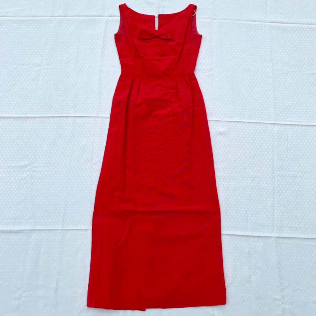 Vintage California “The Look You Love” Red Full Length Formal Dress(s)