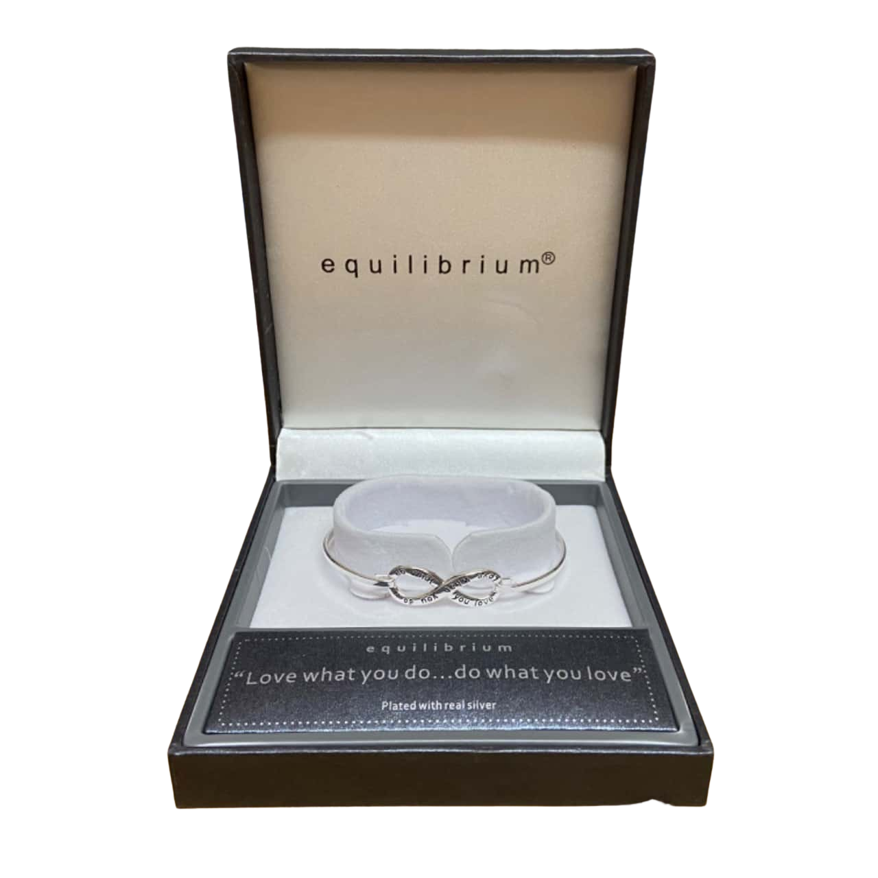 Equilibrium Silver Plated Bangle(s)