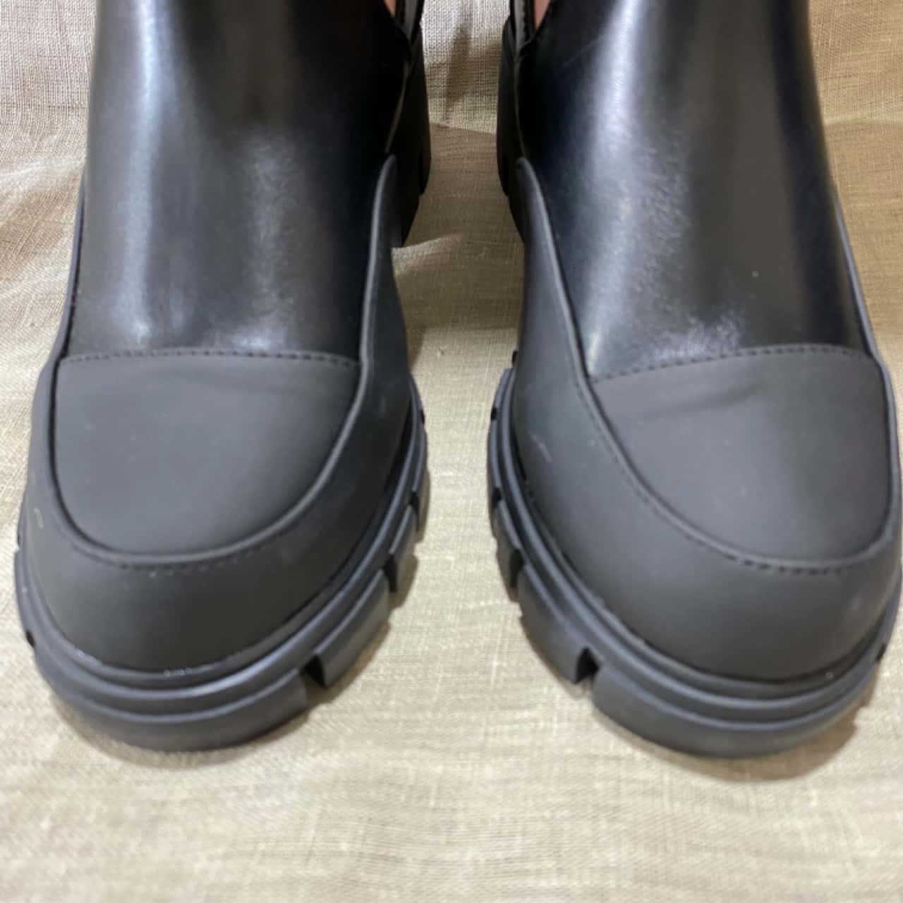 Womens EGO “Bianca” Black n Pink Platform Boots Brand New(s)