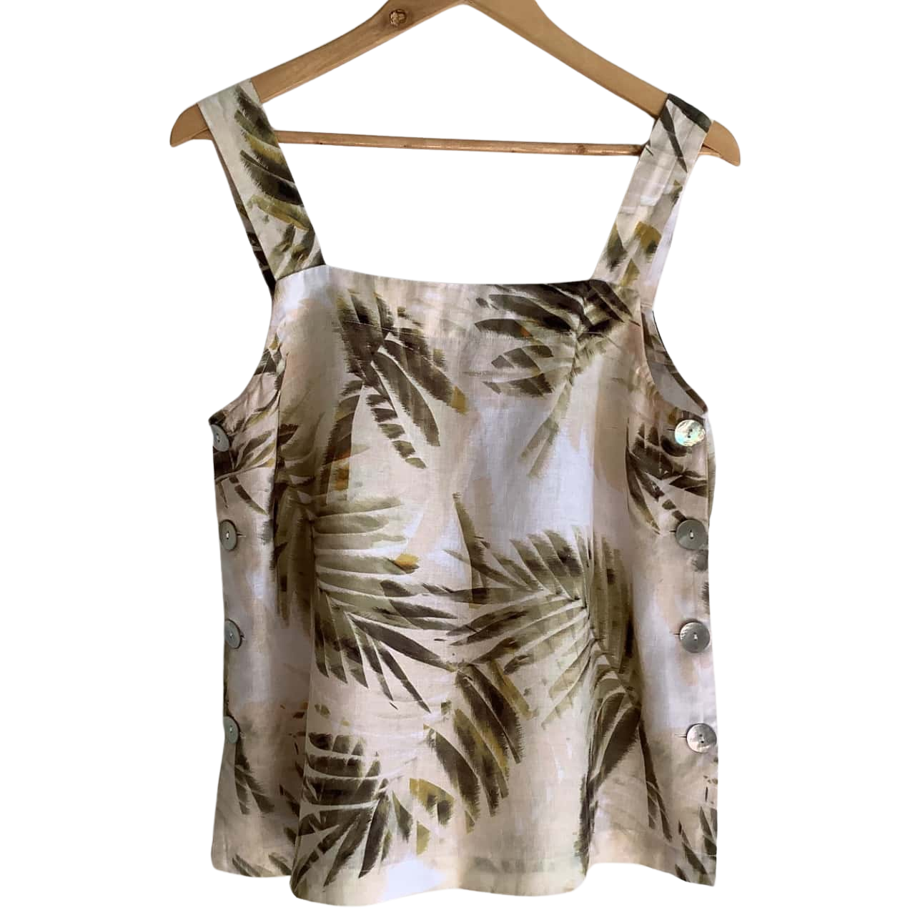 Sussan Pure Linen Summer Top. Size 10