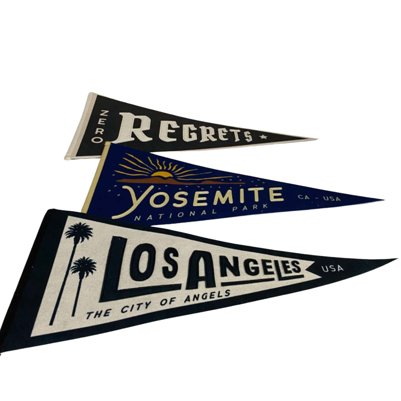 3x Pennant Flags