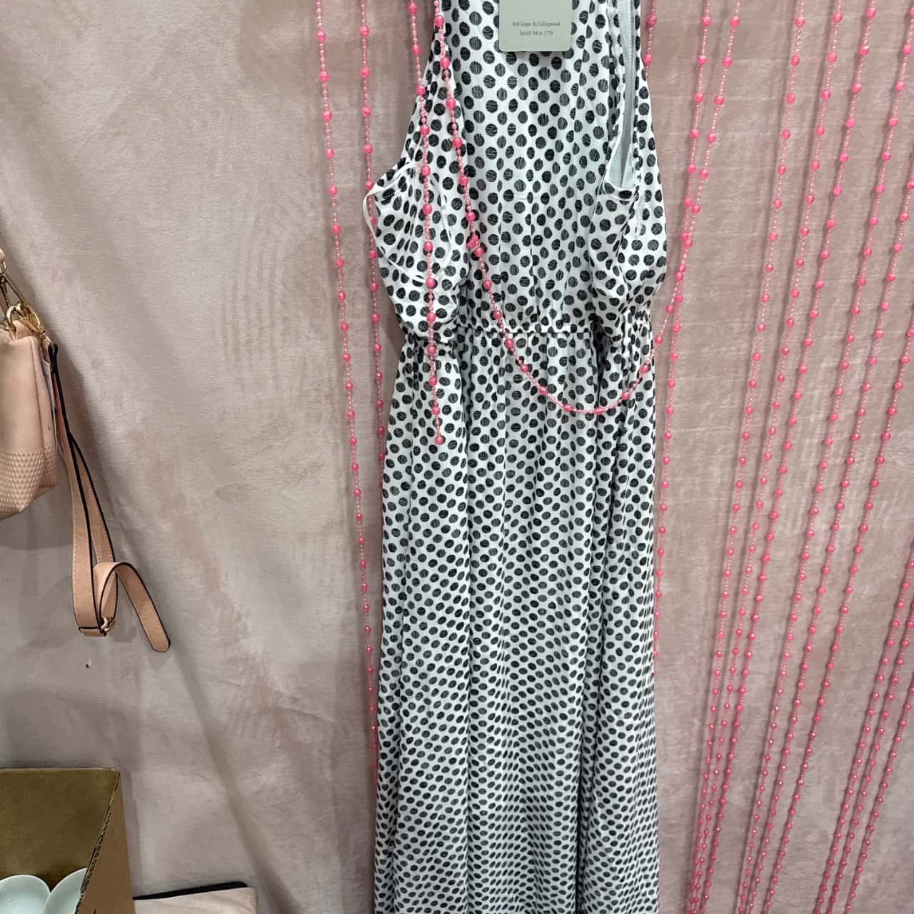 Vangelica Womens Size 12 Black Polka Dot Dress