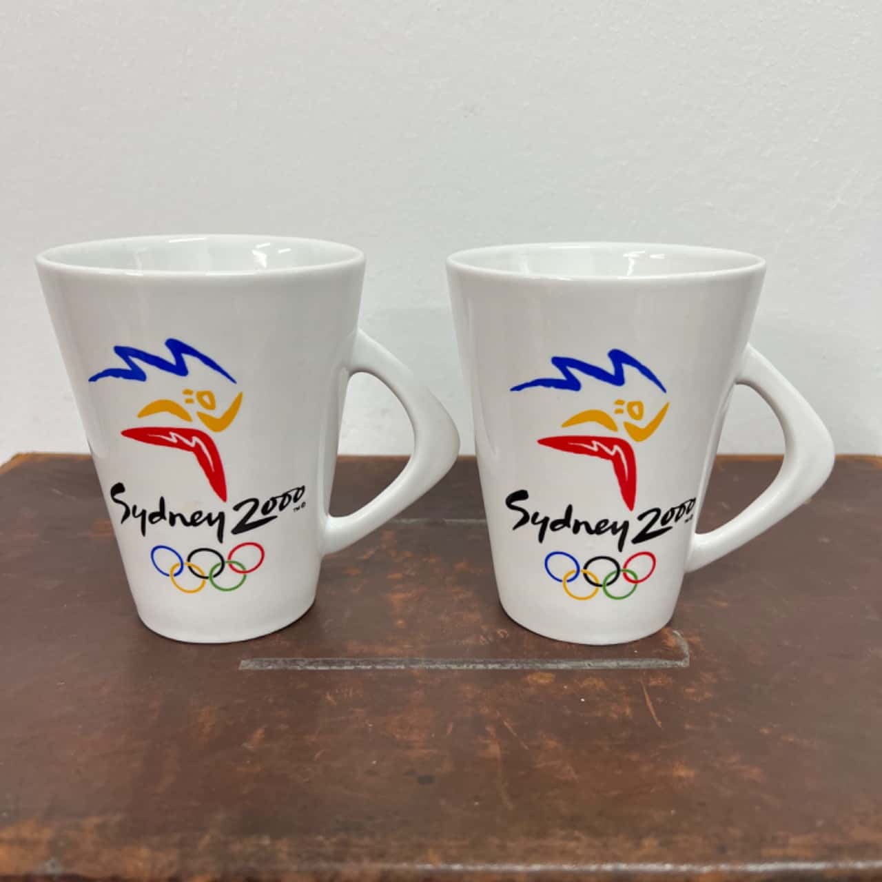 Sydney 2000 Olympic pair of mugs