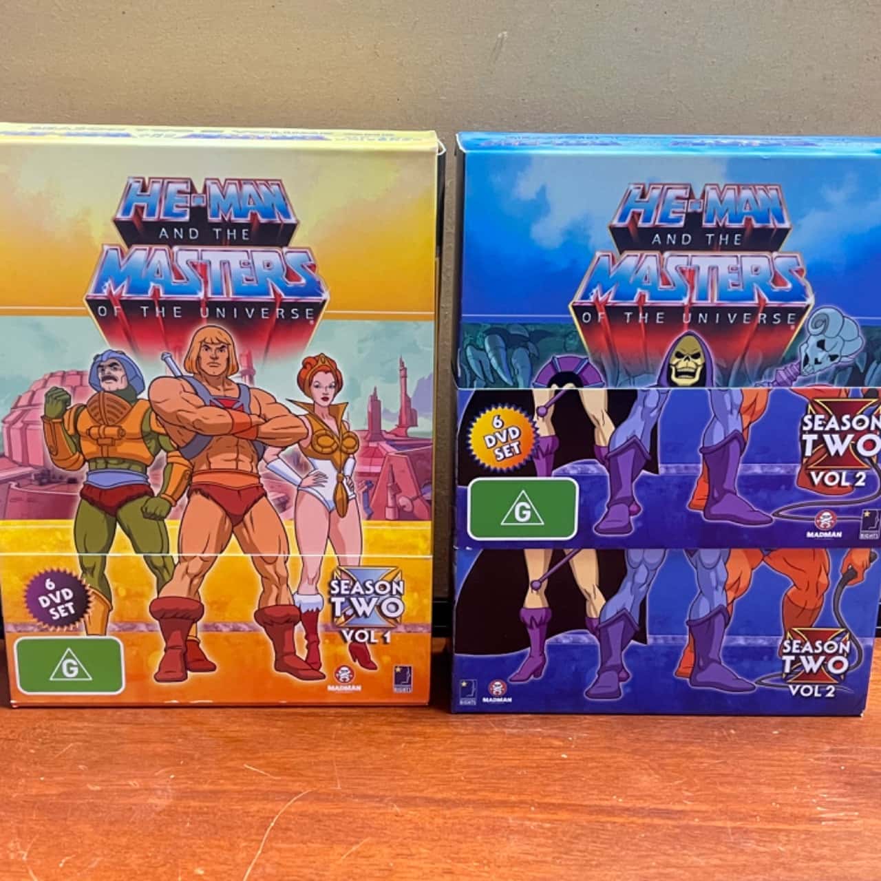 He-Man and the Masters of the Universe DVD Collection - Seasons 1 and 2 ...
