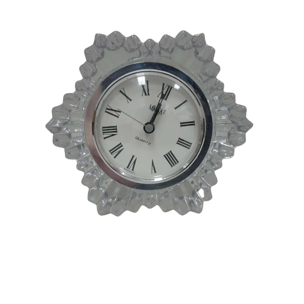 Mikasa Glass Clock