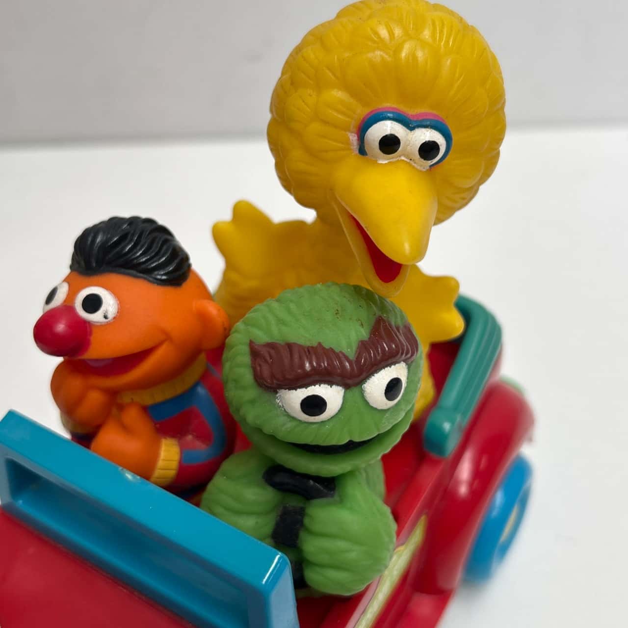 Vintage Sesame Street Wind - Up Wobbly Jalopy