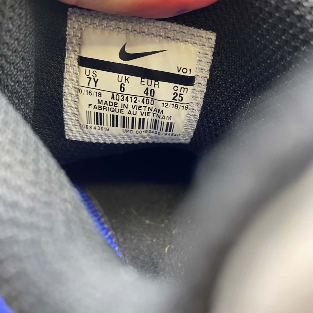 Nike Kyrie Flytrap Duke Basketball Shoes Racer Blue Size 6-7-40