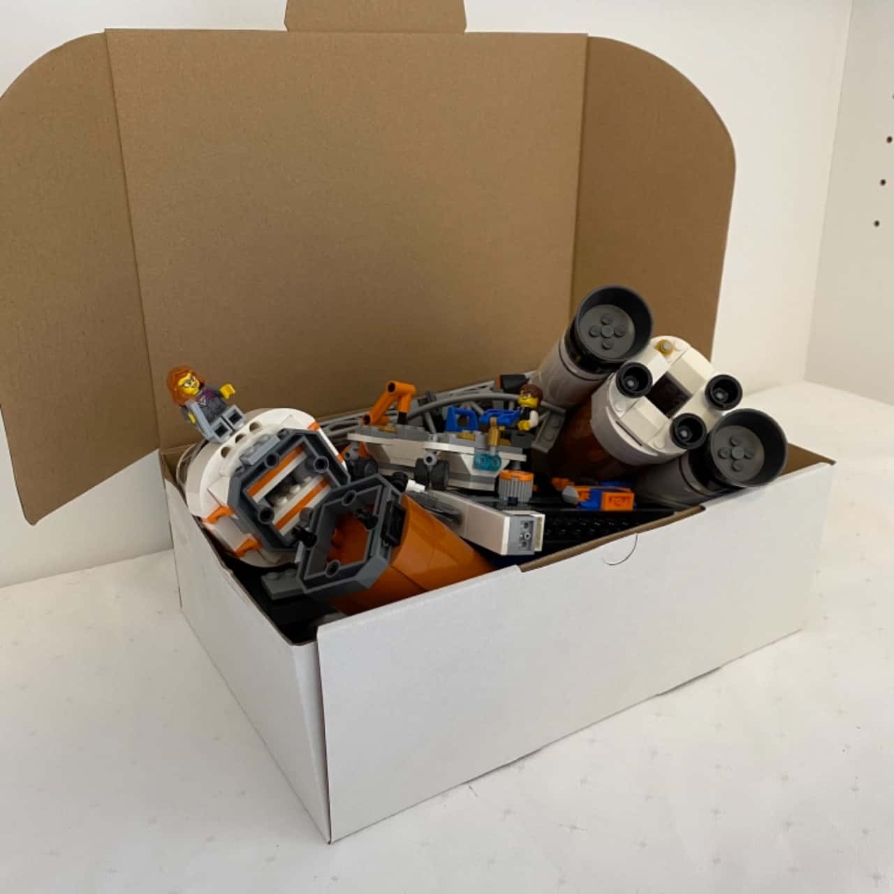 Box of Lego Space Shuttle(s)