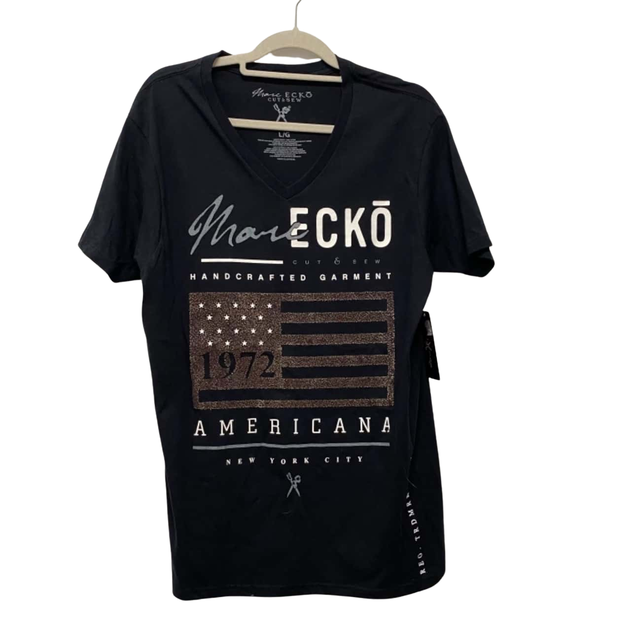 Marc ecko Mens Size L Black / Gold