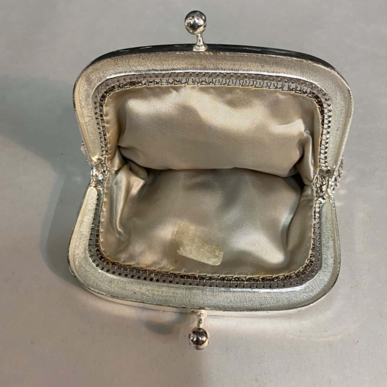 Womens Purse Silver Mesh(s)