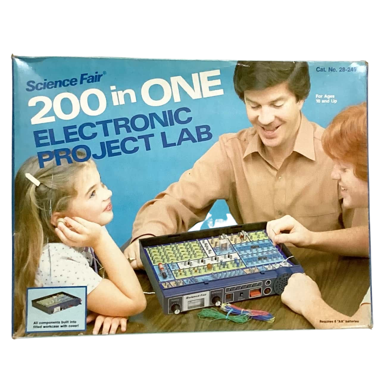 Vintage 1981 200 in One Electronic Project Lab Ages 10+ (s)
